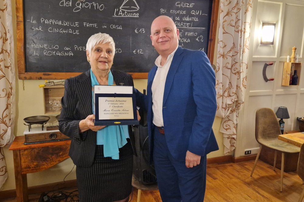 Maria Concetta Salemi si aggiudica “L’Artusino”