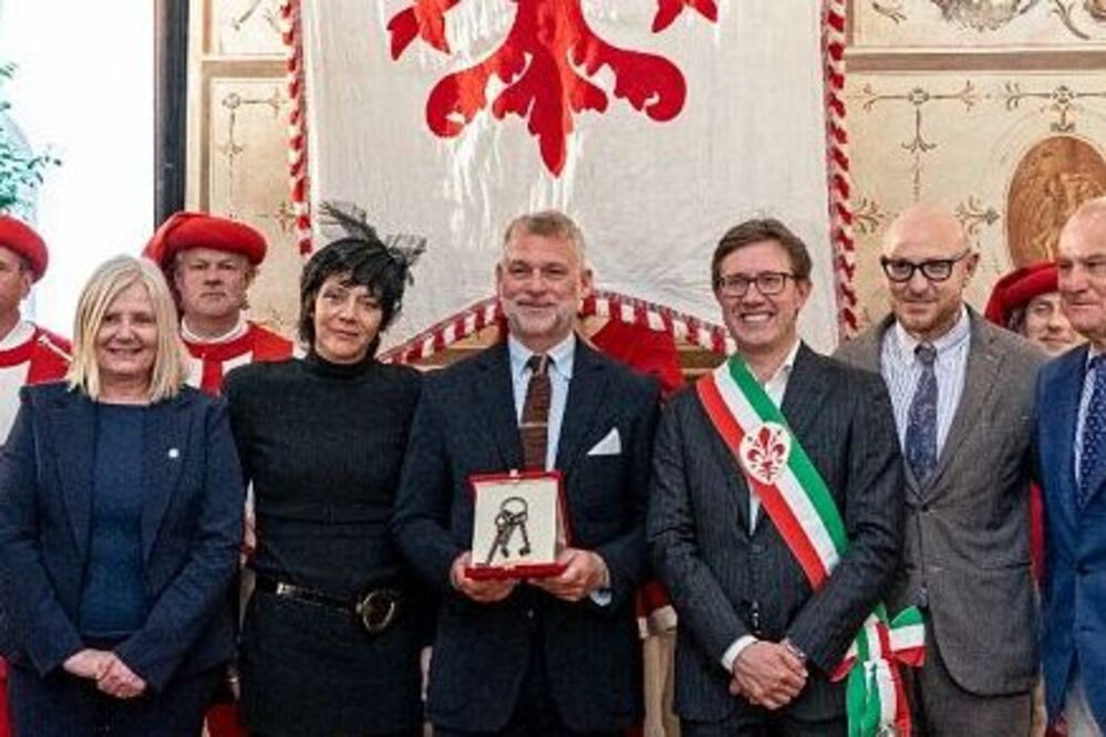 Chiavi della città di Firenze a Andy Bianchedi
