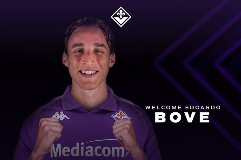 Il saluto del nuovo acquisto viola Bove